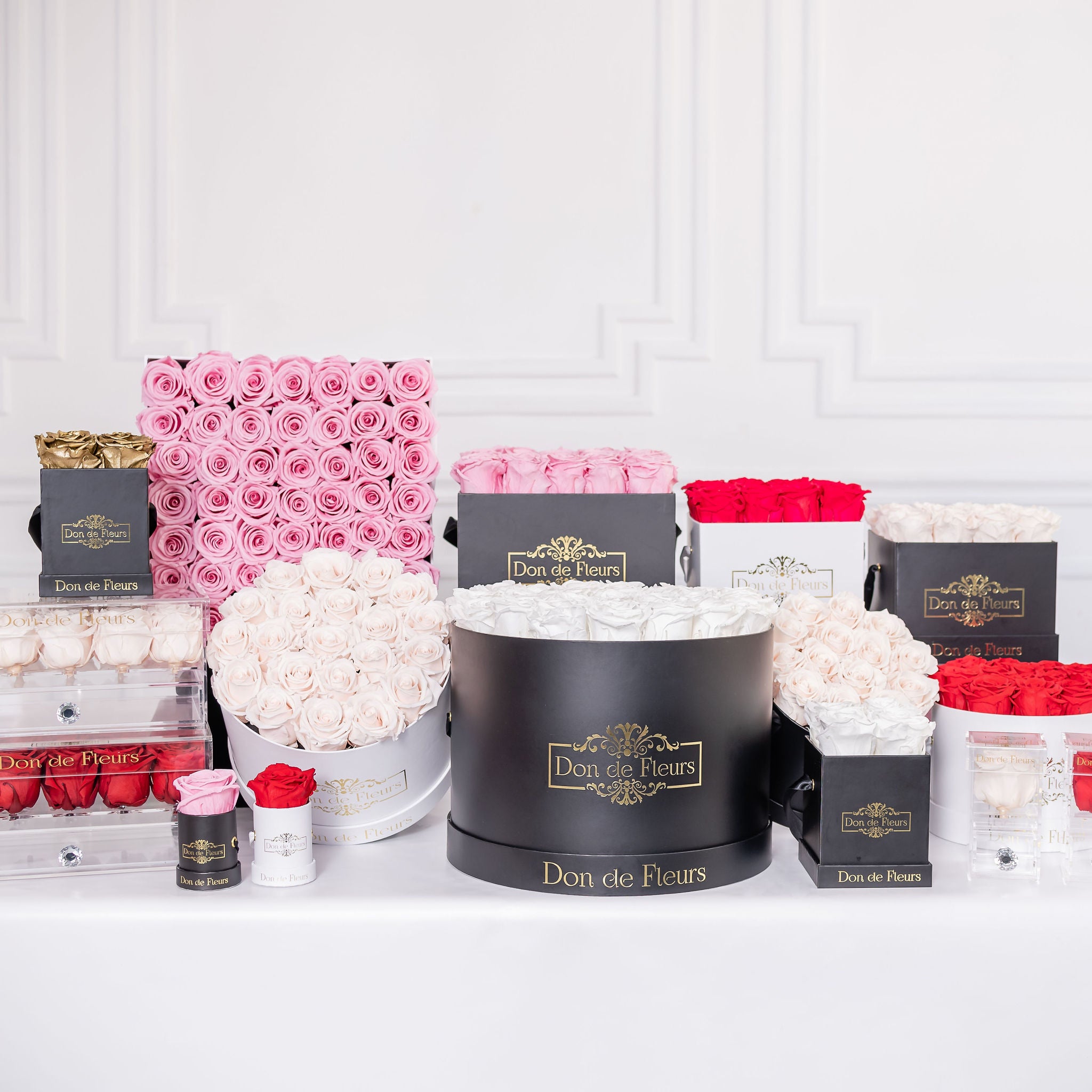 Beautiful Flowers Boxes | Luxury Fresh Roses Delivery | Boxed Flowers